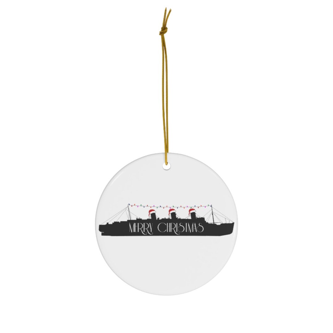 RMS Queen Mary Christmas Ornament - Etsy