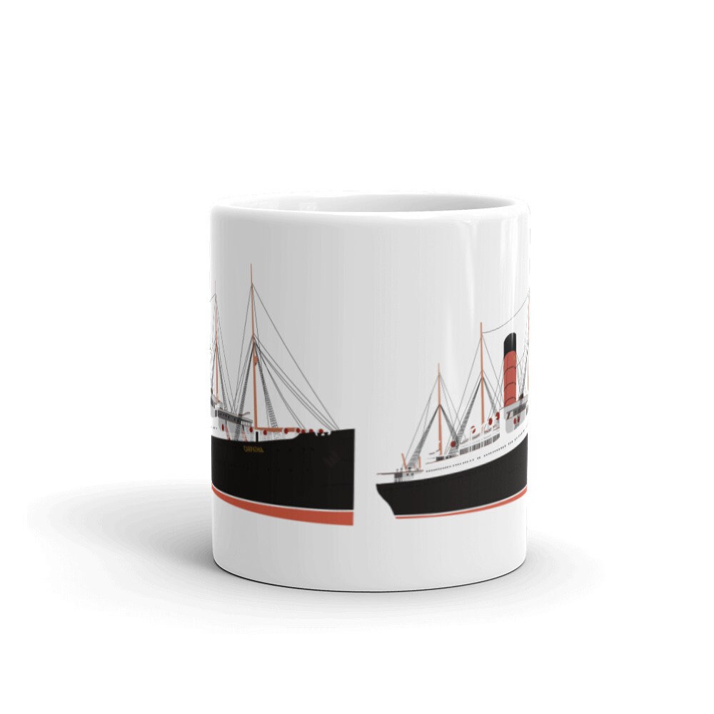 RMS Carpathia Ocean Liner Coffee Mug - Etsy