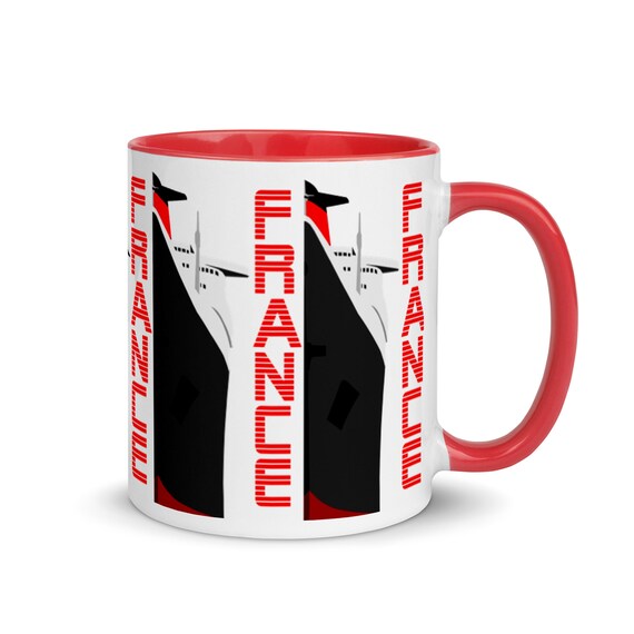 SS France Ocean Liner Mug - Etsy