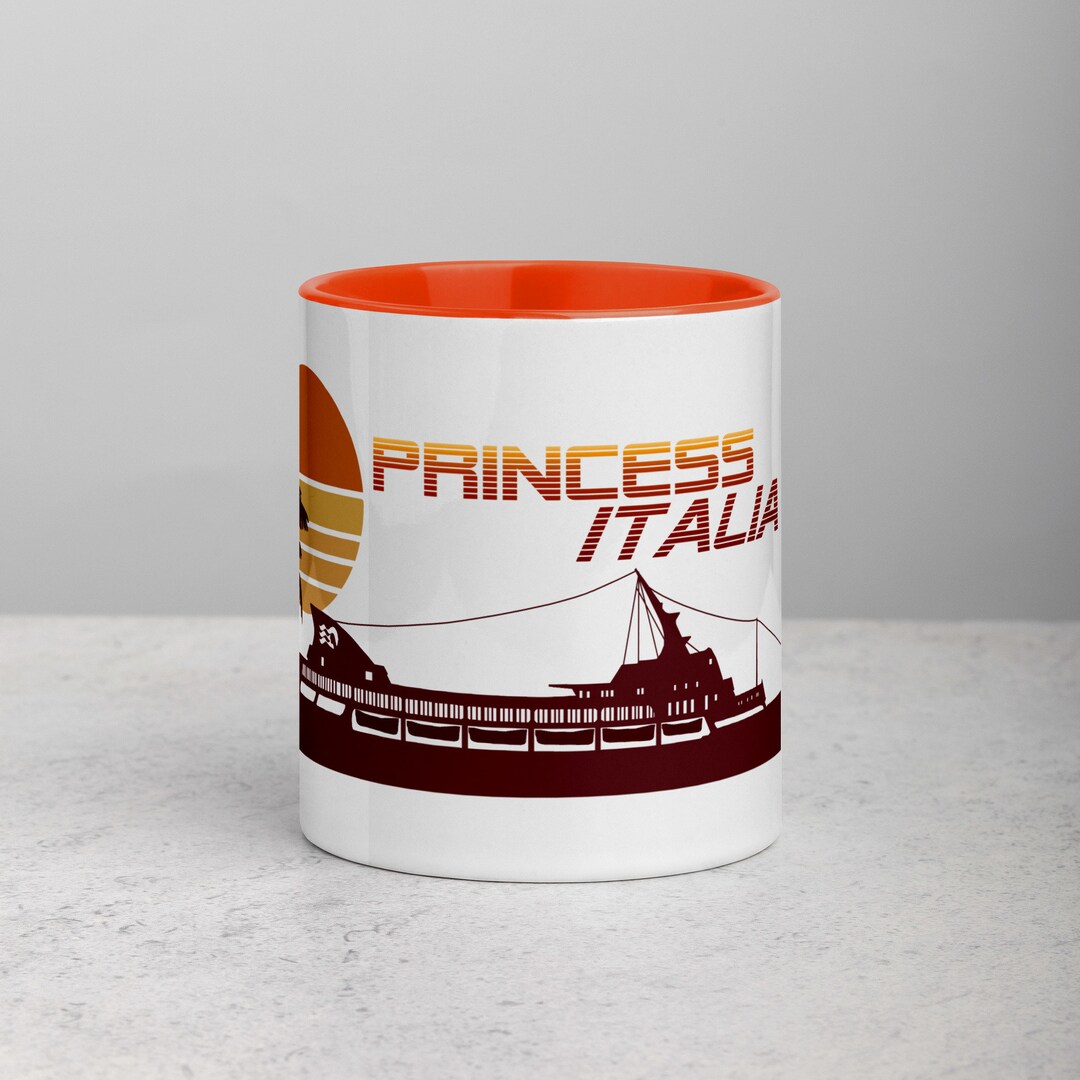Groovy Princess Italia Cruise Ship Coffee Mug - Etsy