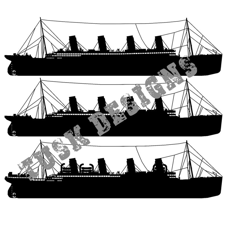 White Star Line Olympic Titanic Britannic Olympic Class - Etsy