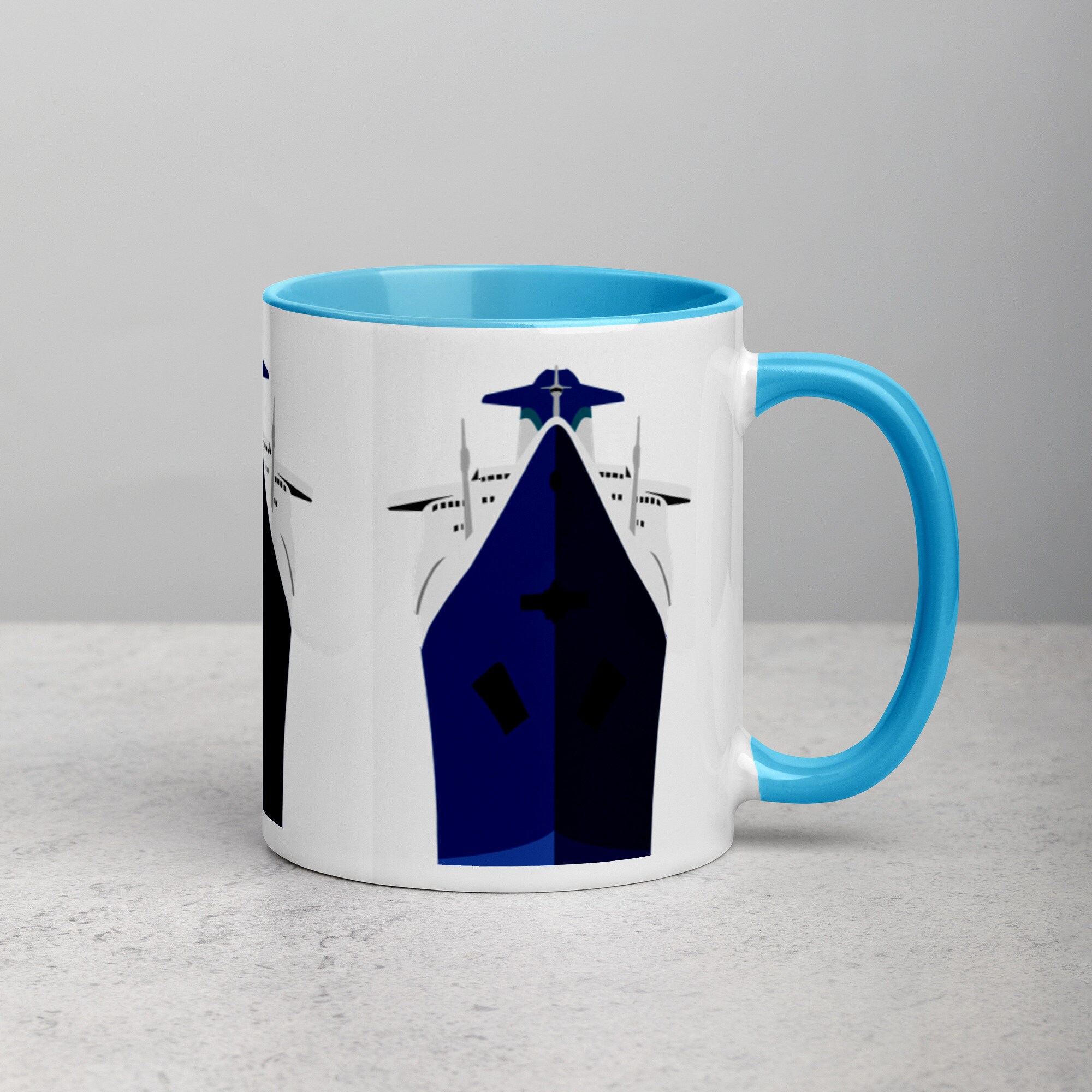 SS Norway Cruise Ship Mug With Color Inside - Etsy