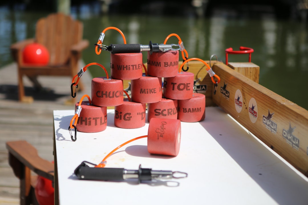 Boga Float (big Daddy) - Custom Text - for 30lb Boga (free USA Shipping ...