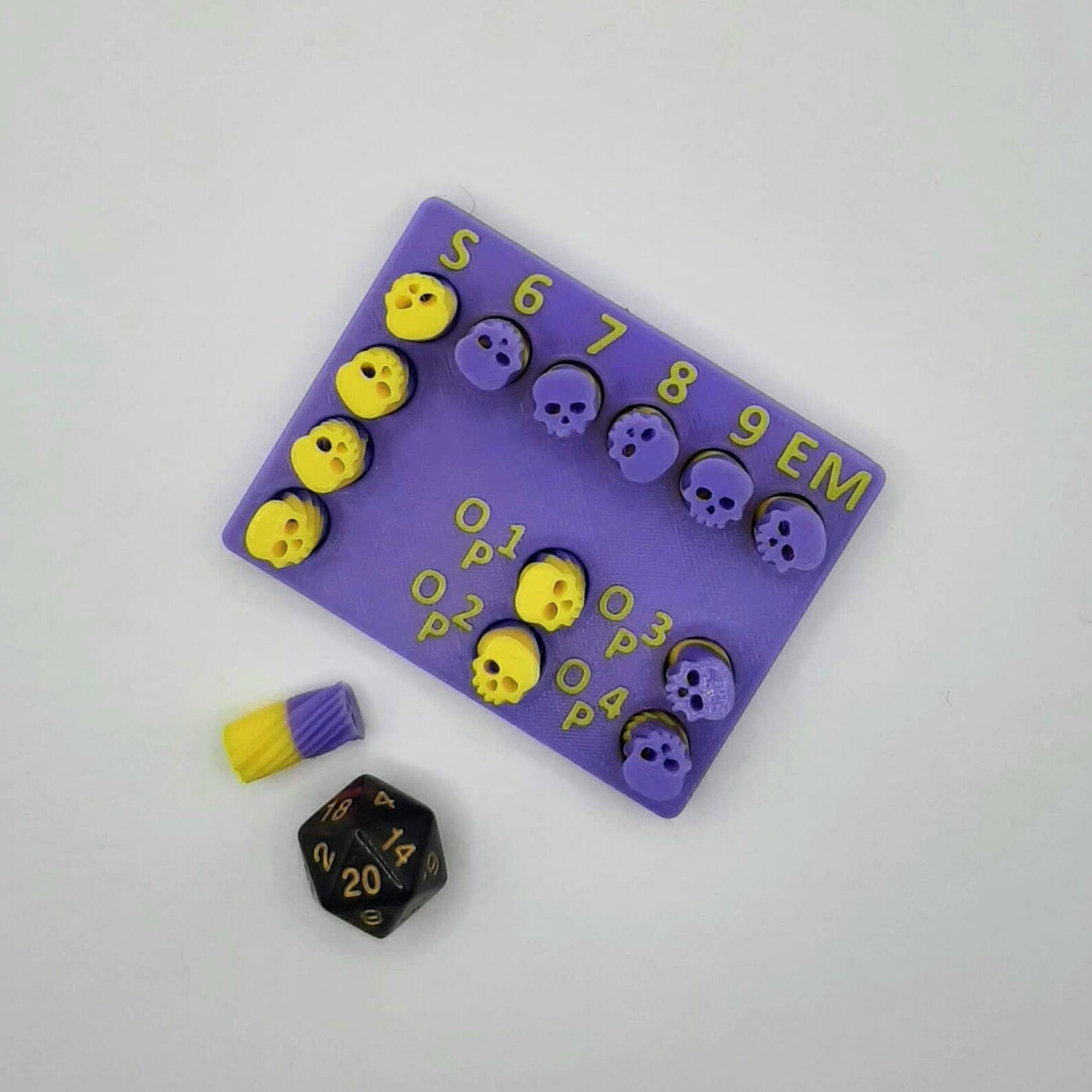 Warlock Spell Tracker | Colorful Warlock Point Counter | Easy Simple ...