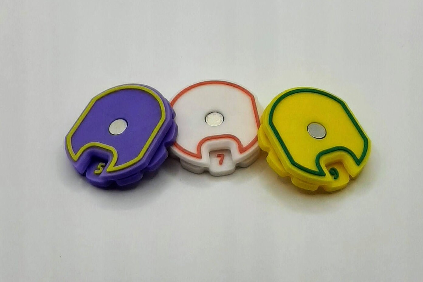 Single Digit Counter | Set of FOUR | Colorful Game Tracker | Easy ...