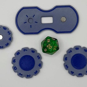 Triple Digit Counter | Set of TWO | Colorful Game Tracker | Easy Simple ...