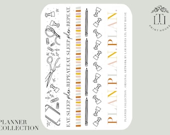 Birthday Stickers L Decorative Planner Stickers - Etsy