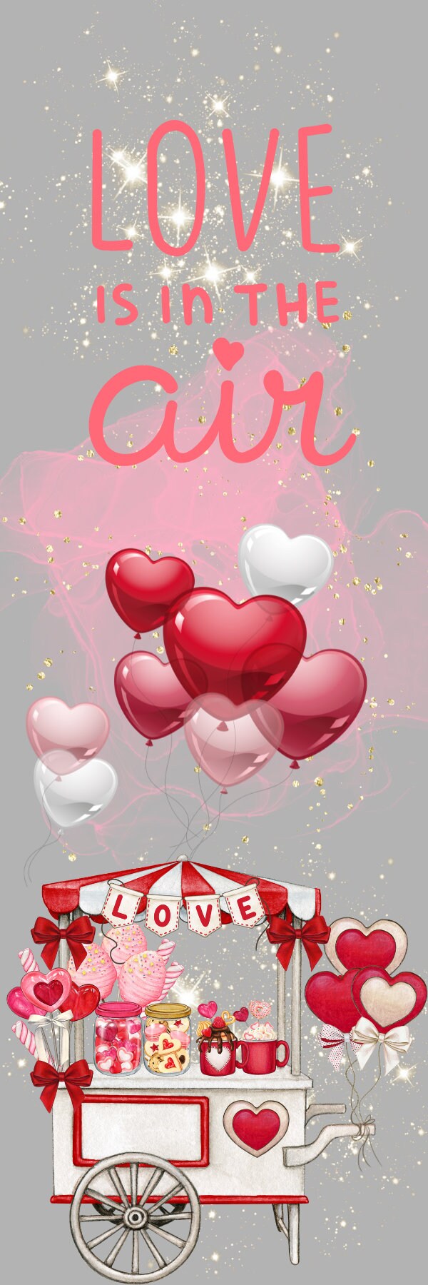 DIGITAL Valentines Bookmarks, PRINTABLE Valentines Designs - Etsy