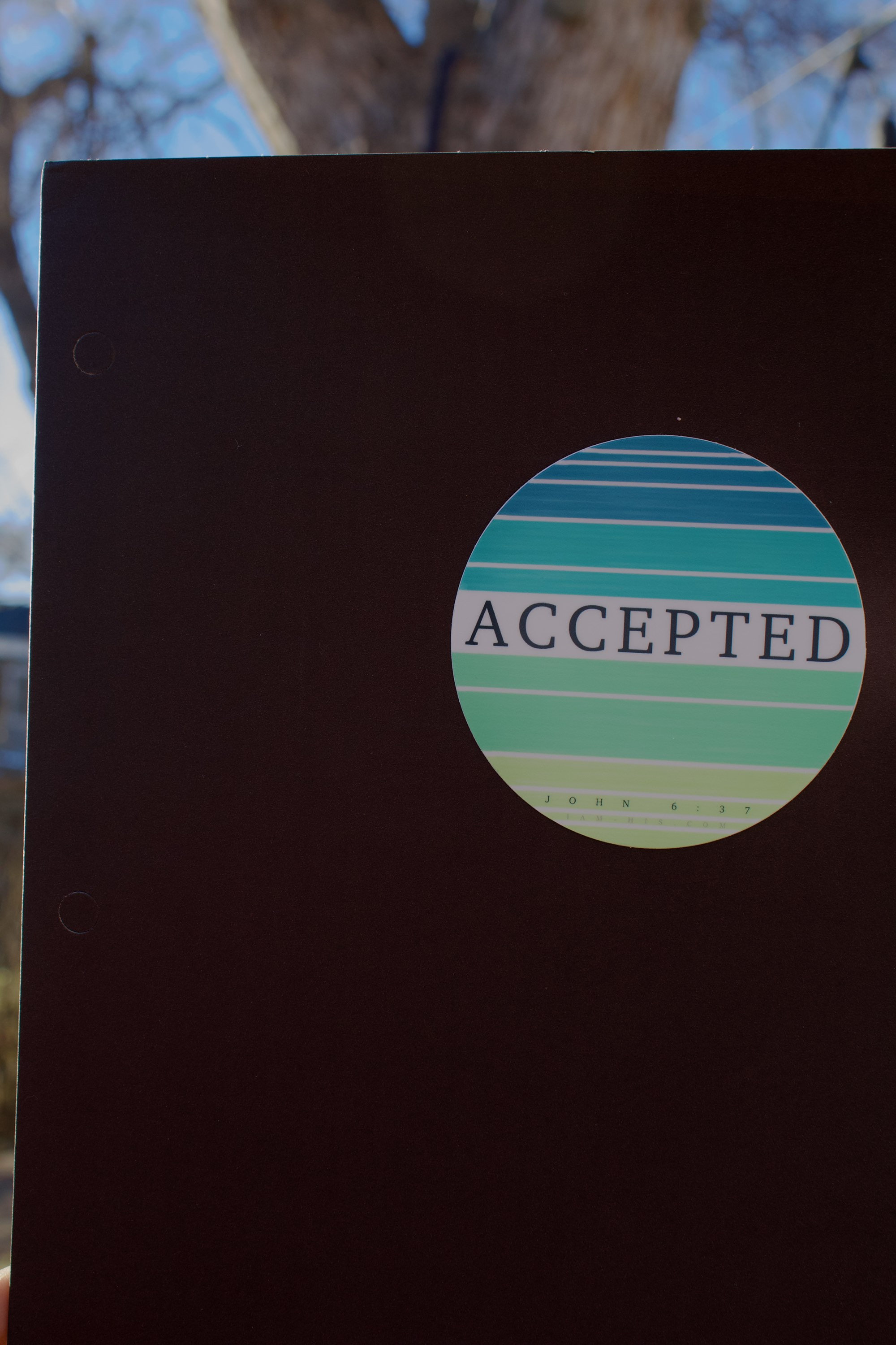 Accepted Sticker - Etsy