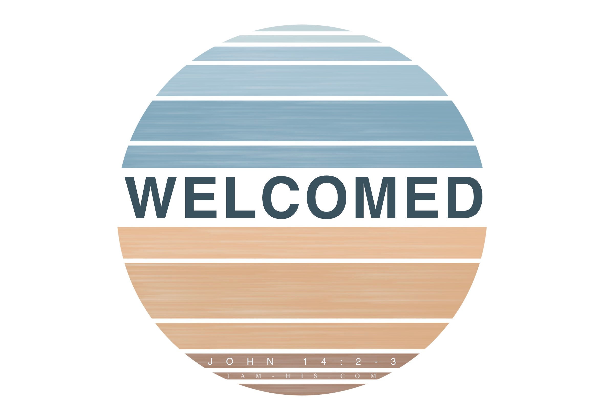 Welcomed Sticker - Etsy