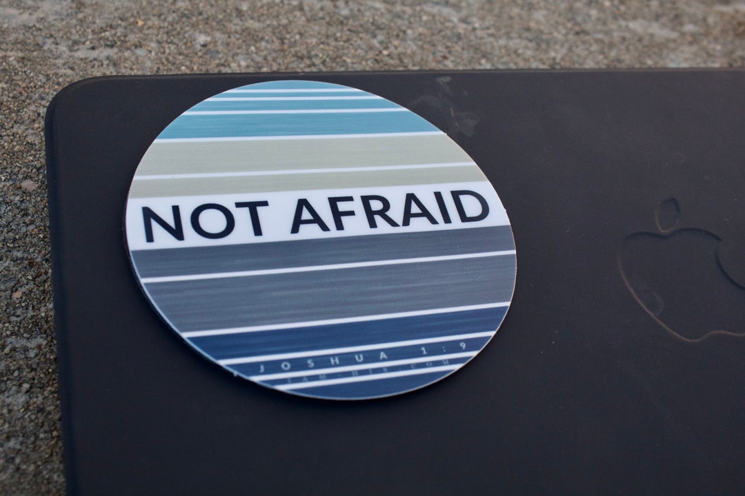 Not Afraid Sticker - Etsy