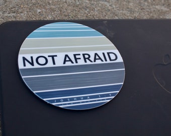 Lehabah I Am Not Afraid Sticker Crescent City House of Earth - Etsy