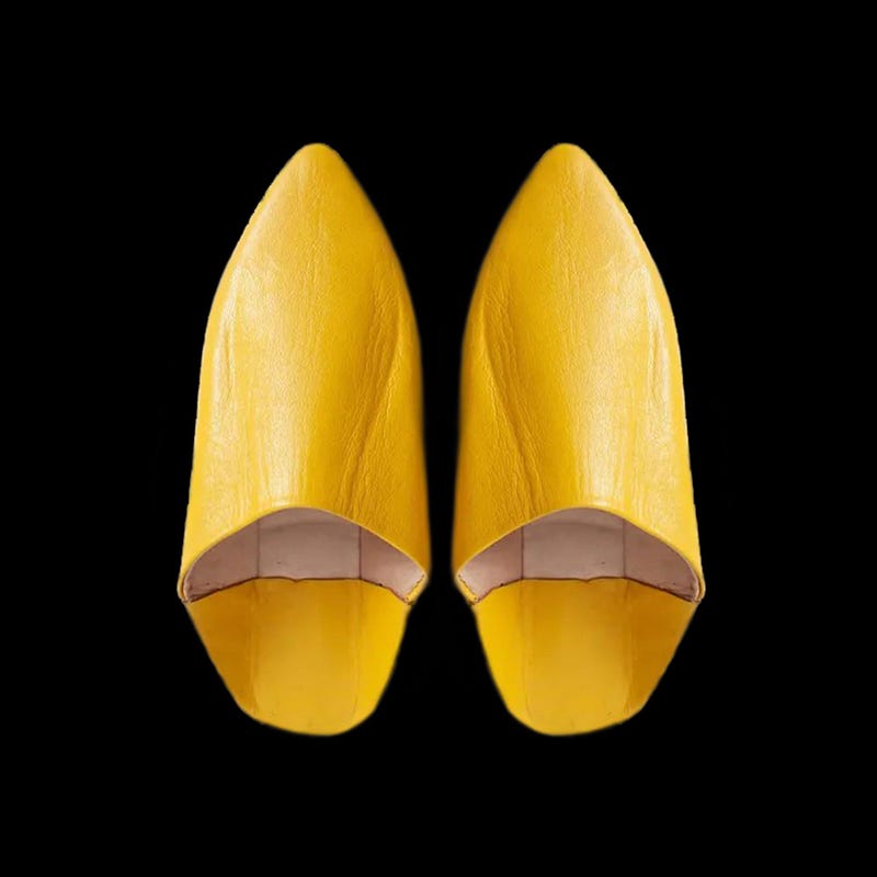 Moroccan Slippers - Etsy