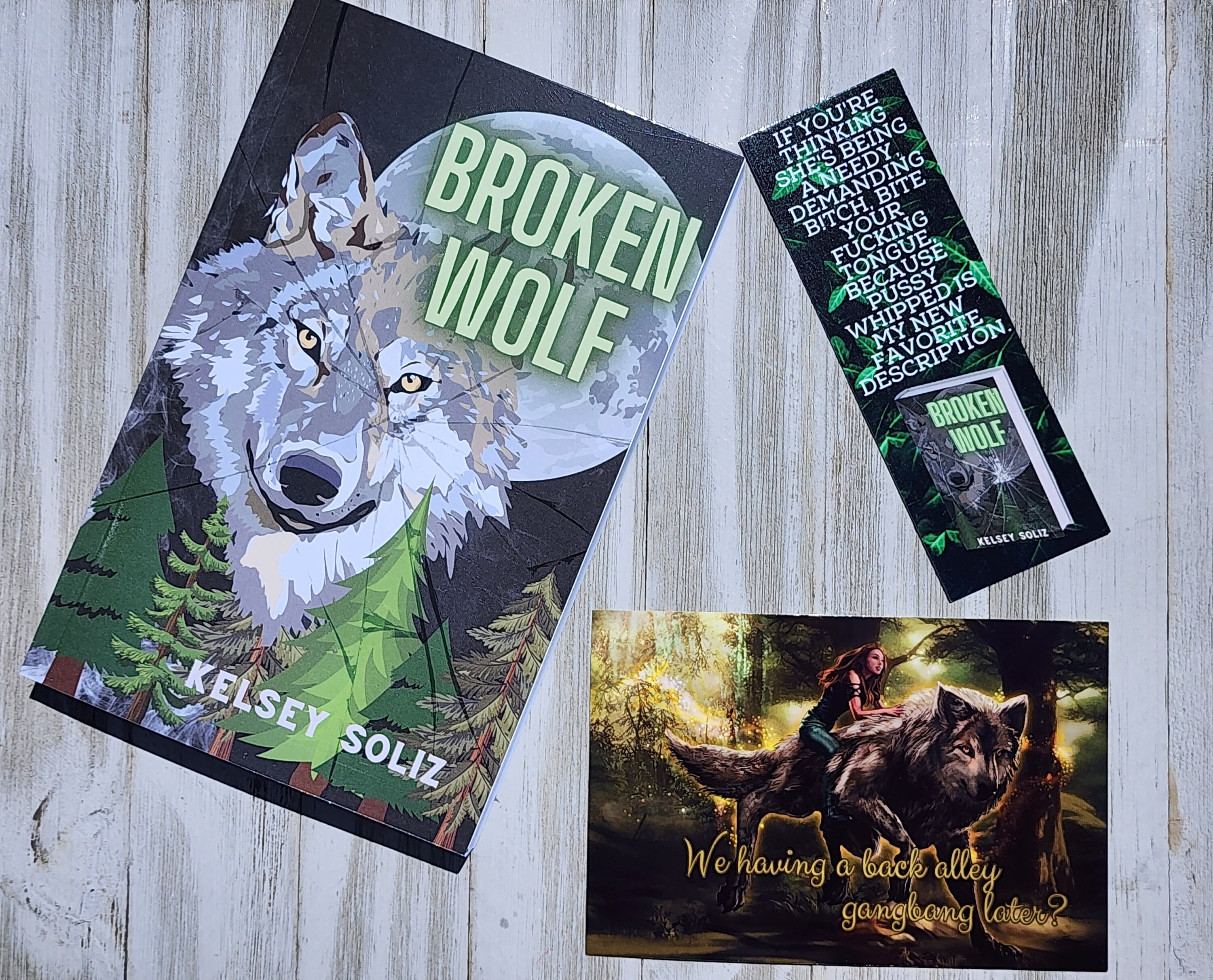Signed Copy of Broken Wolf - Etsy