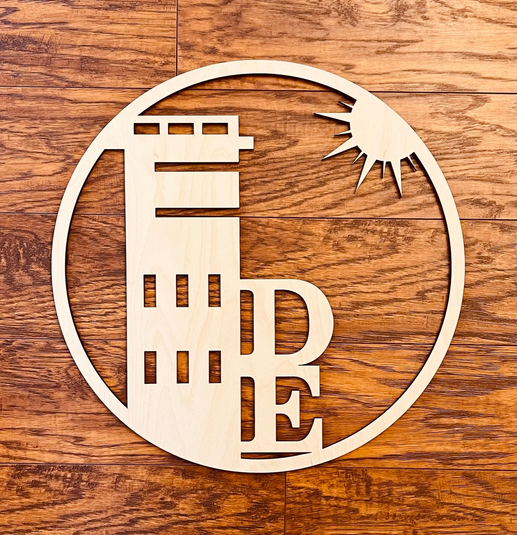 Wood Delaware Beach Tower With Sun Sign (choose From 8 Sizes) - Etsy