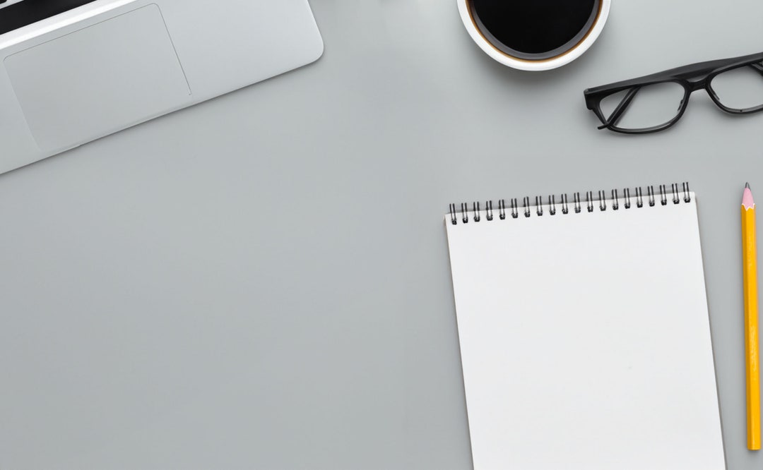 Desk Paper Flat Lay Mockup JPG Images Bundle of 5 Jpgs - Etsy