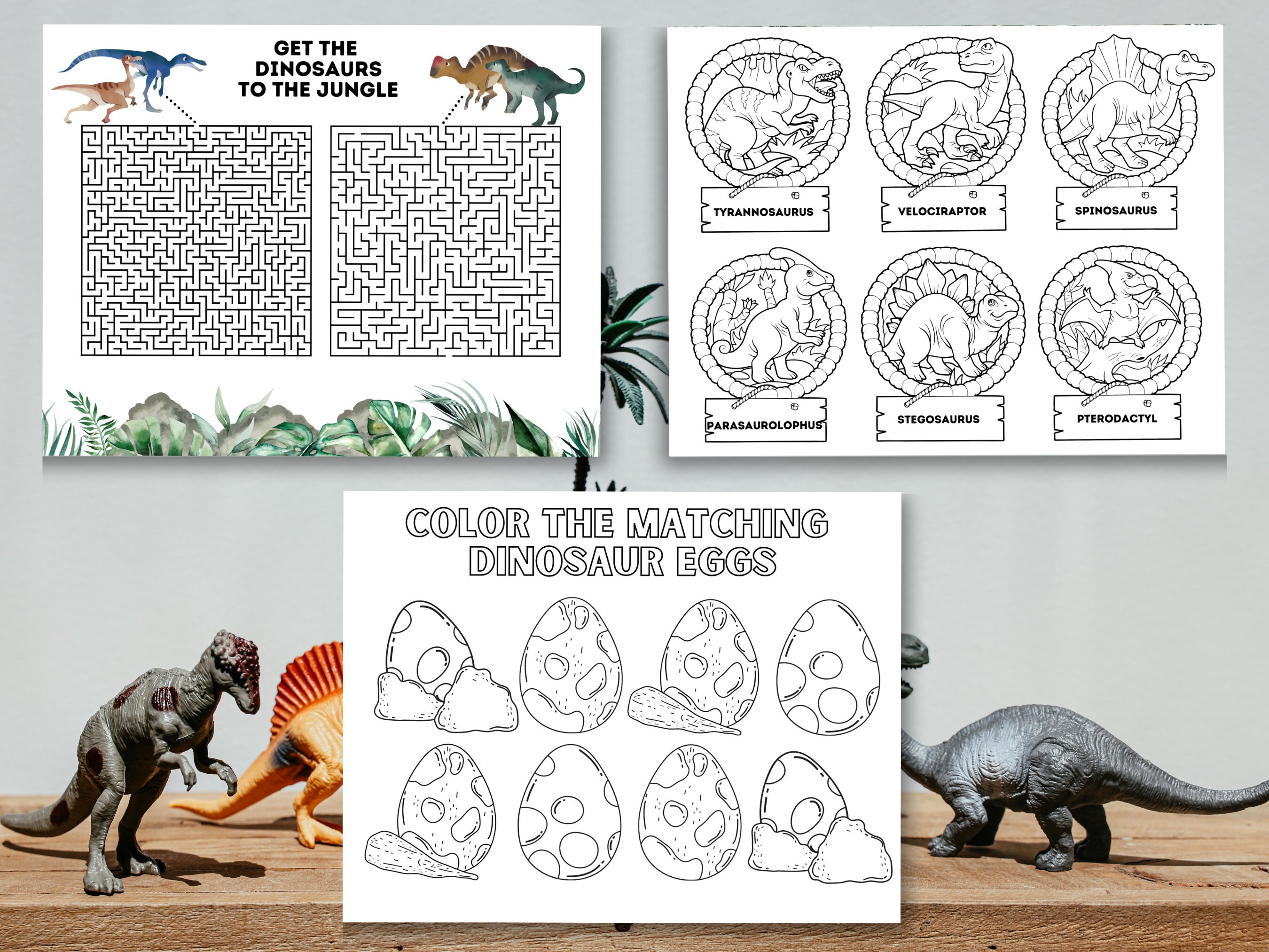 Dinosaur Printable for Kids | Printable Activity Sheets | Dinosaur Word ...