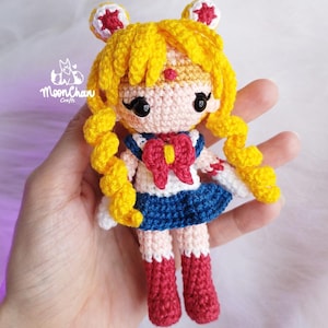 E-book Sailor Moon Amigurumi Doll Crochet Pattern - PDF - Etsy