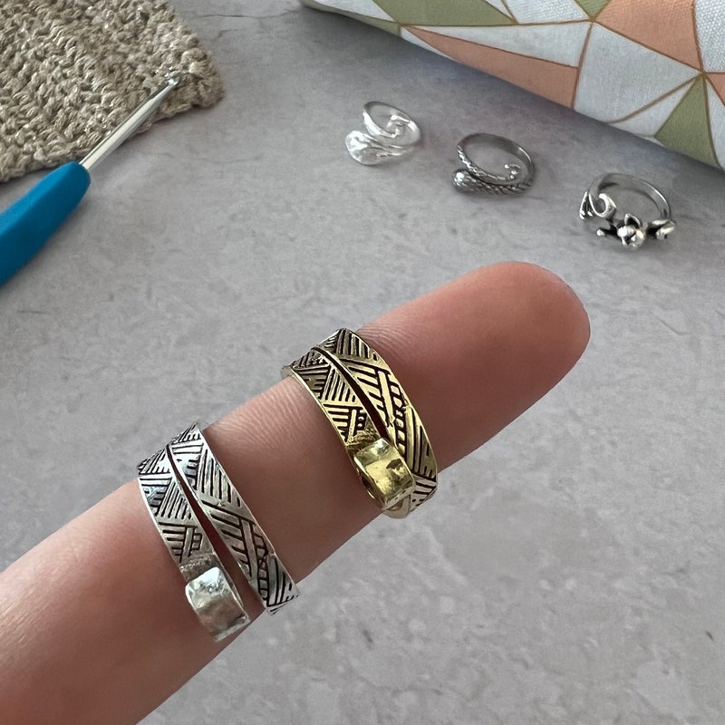 Knitting Ring - Etsy