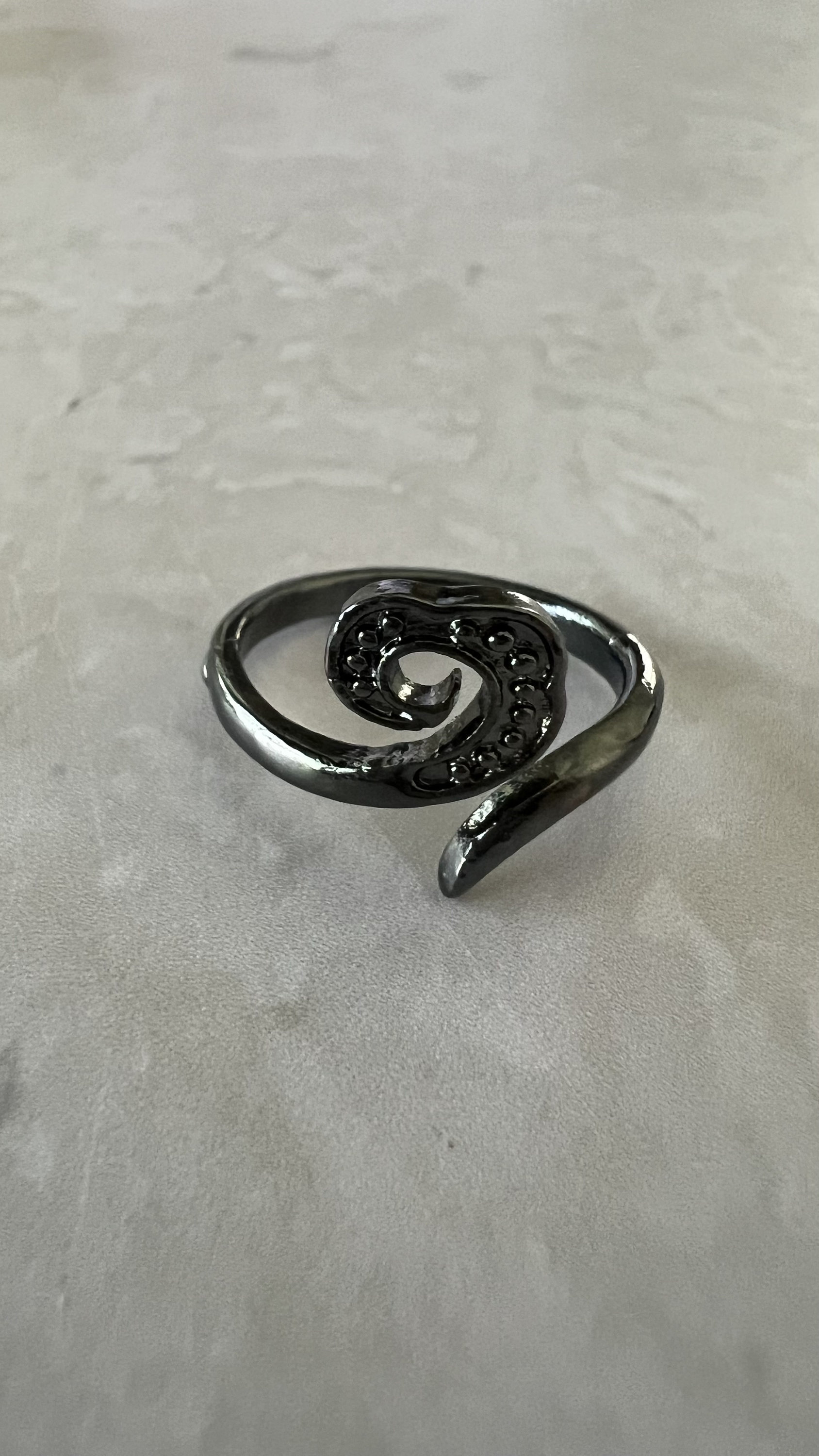 Set of 2 Black - Yarn Tension Ring for Knitting or Crochet- Adjustable ...