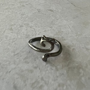 Set of 2 Black - Yarn Tension Ring for Knitting or Crochet- Adjustable ...