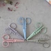 Small Folding Scissors - Travel - Korean Stationary - Sewing ...