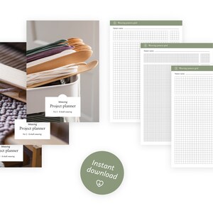 Weaving Project Planner With Weaving Grid | Graph Paper Bundle ...