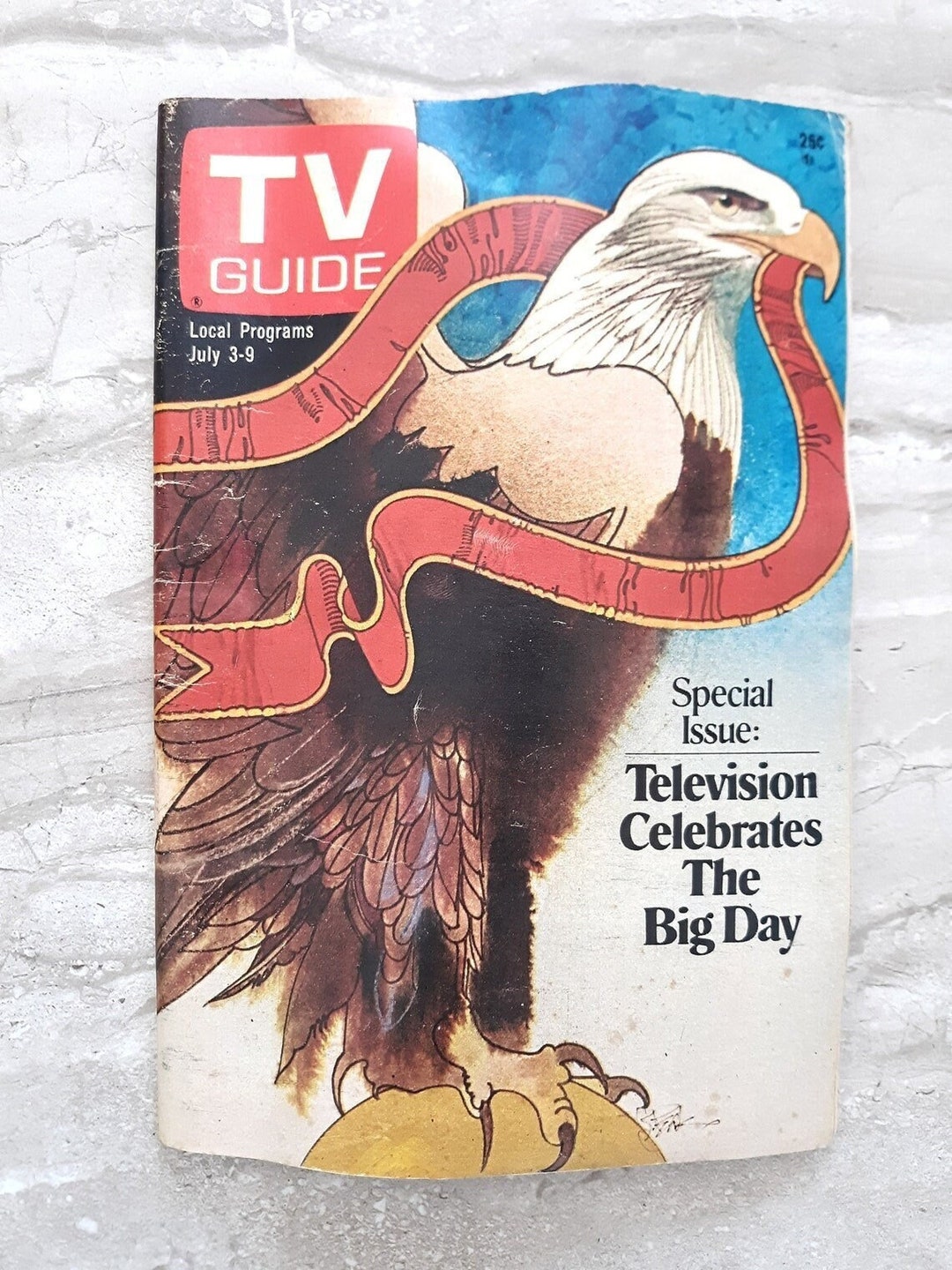Vintage TV Guide, July 3 9th 1976, 70s TV Guide, Vintage Magazine ...