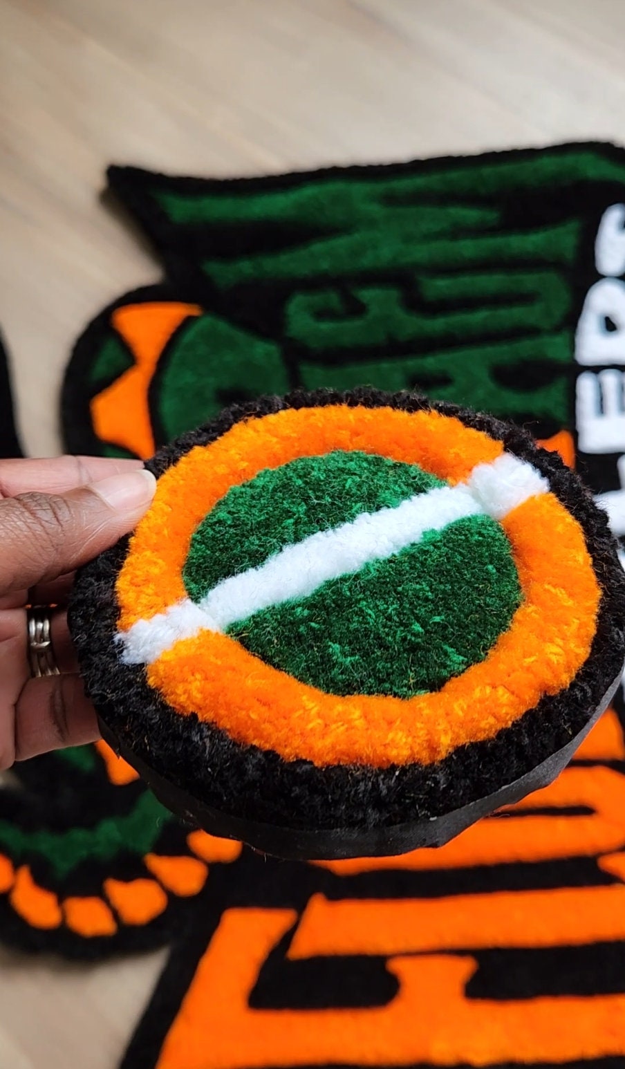 Enjoylife73 Custom Rugs FAMU Tufted Rug & Custom Coasters - Etsy