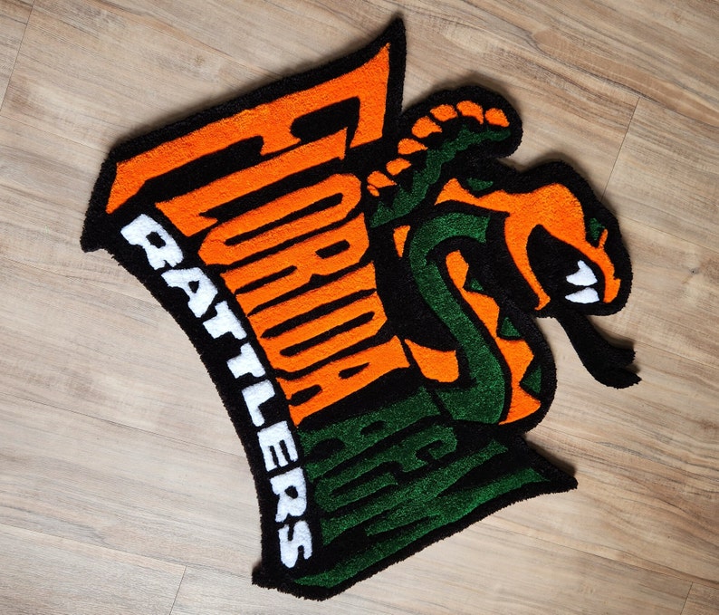 Enjoylife73 Custom Rugs FAMU Tufted Rug & Custom Coasters - Etsy