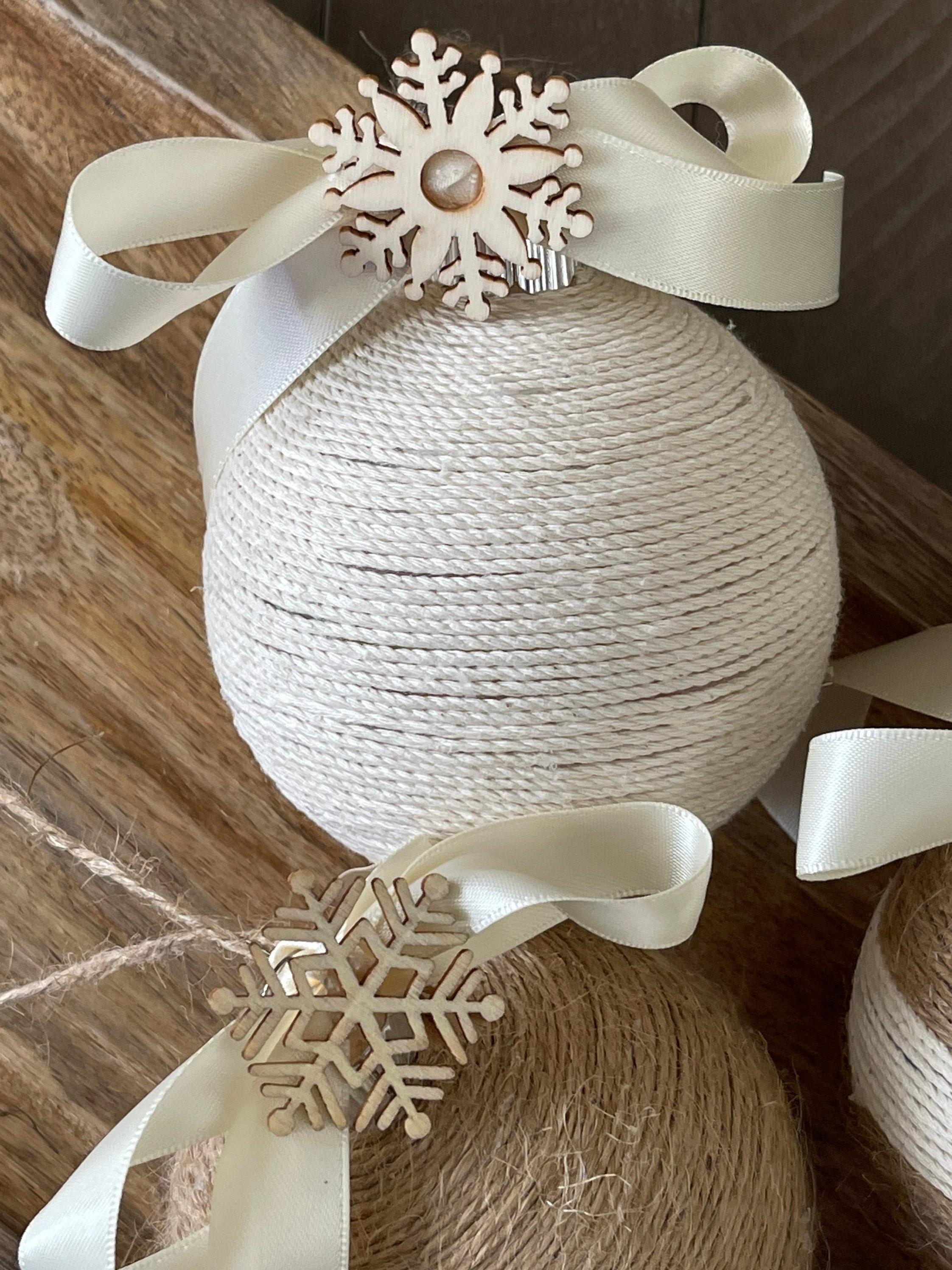 Christmas Ball Ornaments Set of 4 - Etsy