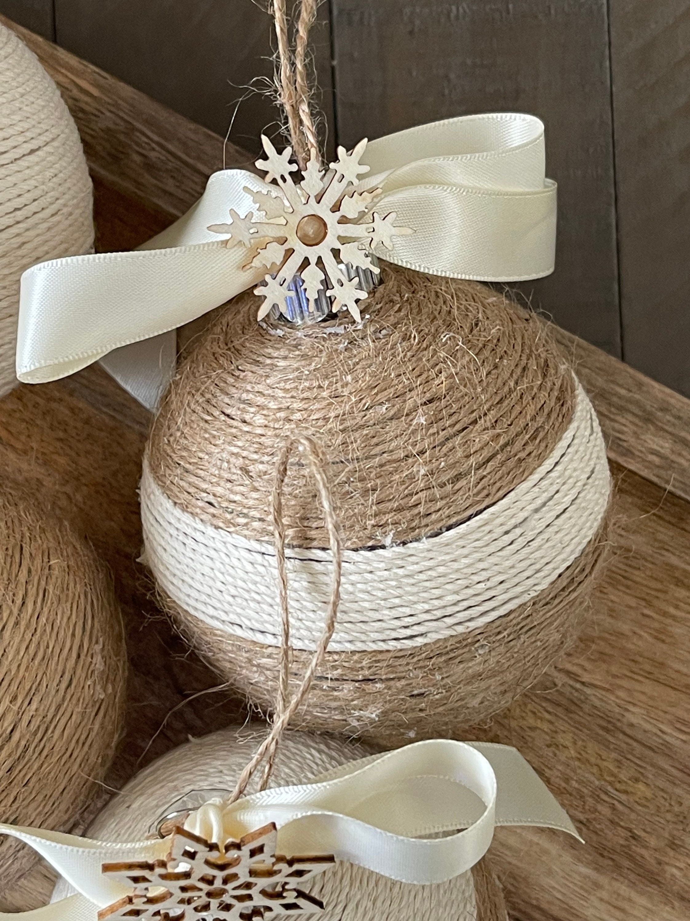 Christmas Ball Ornaments Set of 4 - Etsy