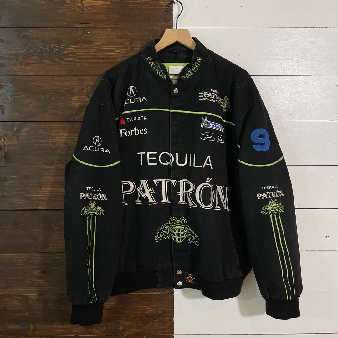 Vintage Nascar Patron Racing Jacket Mens 2XL - Etsy