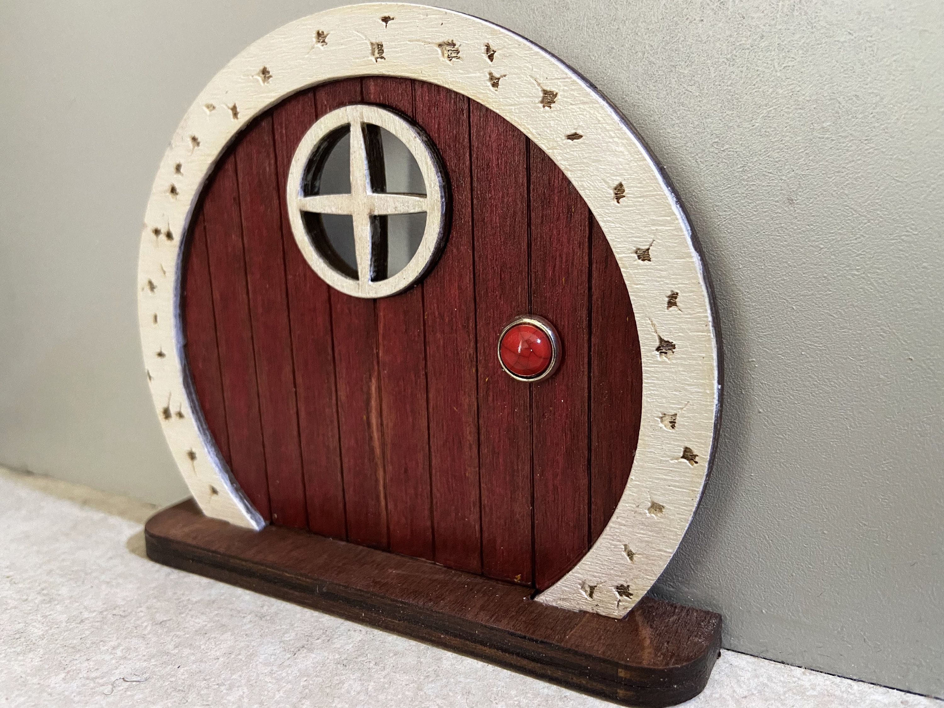 Round Fairy Door, Miniature Door to the Elf World, Door to Fantasy ...