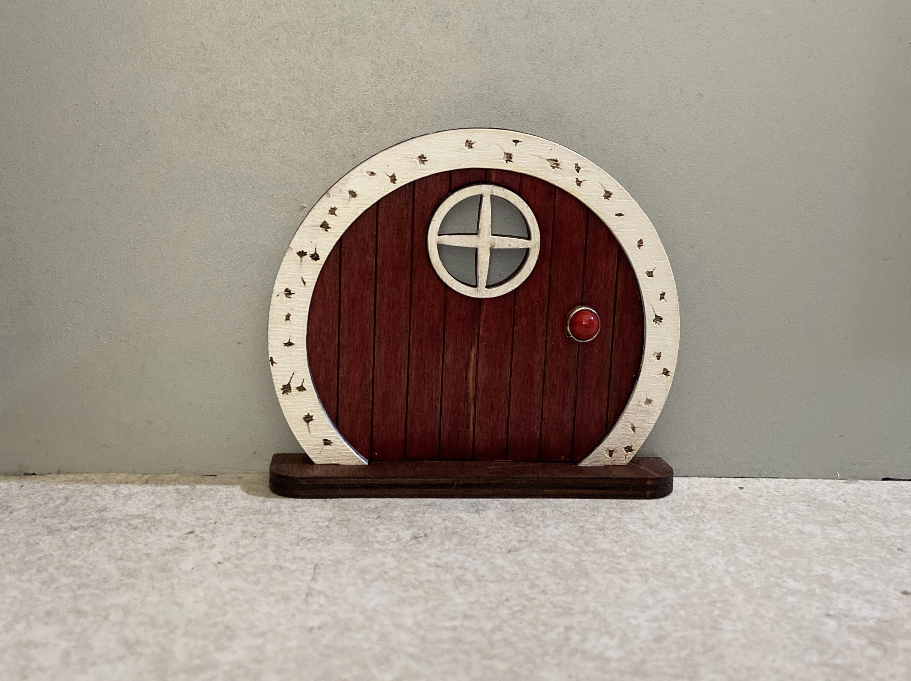 Round Fairy Door, Miniature Door to the Elf World, Door to Fantasy ...