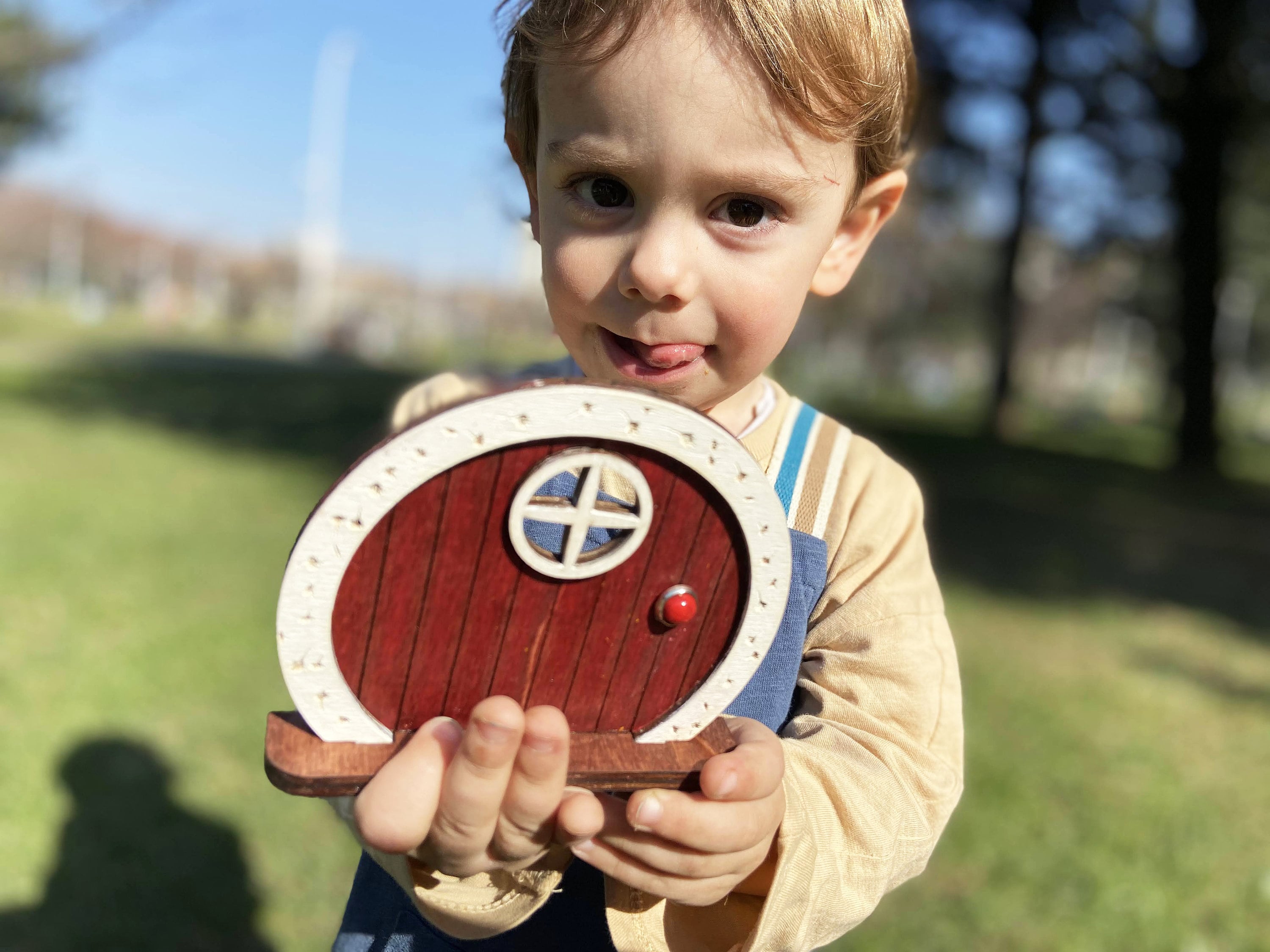 Round Fairy Door, Miniature Door to the Elf World, Door to Fantasy ...