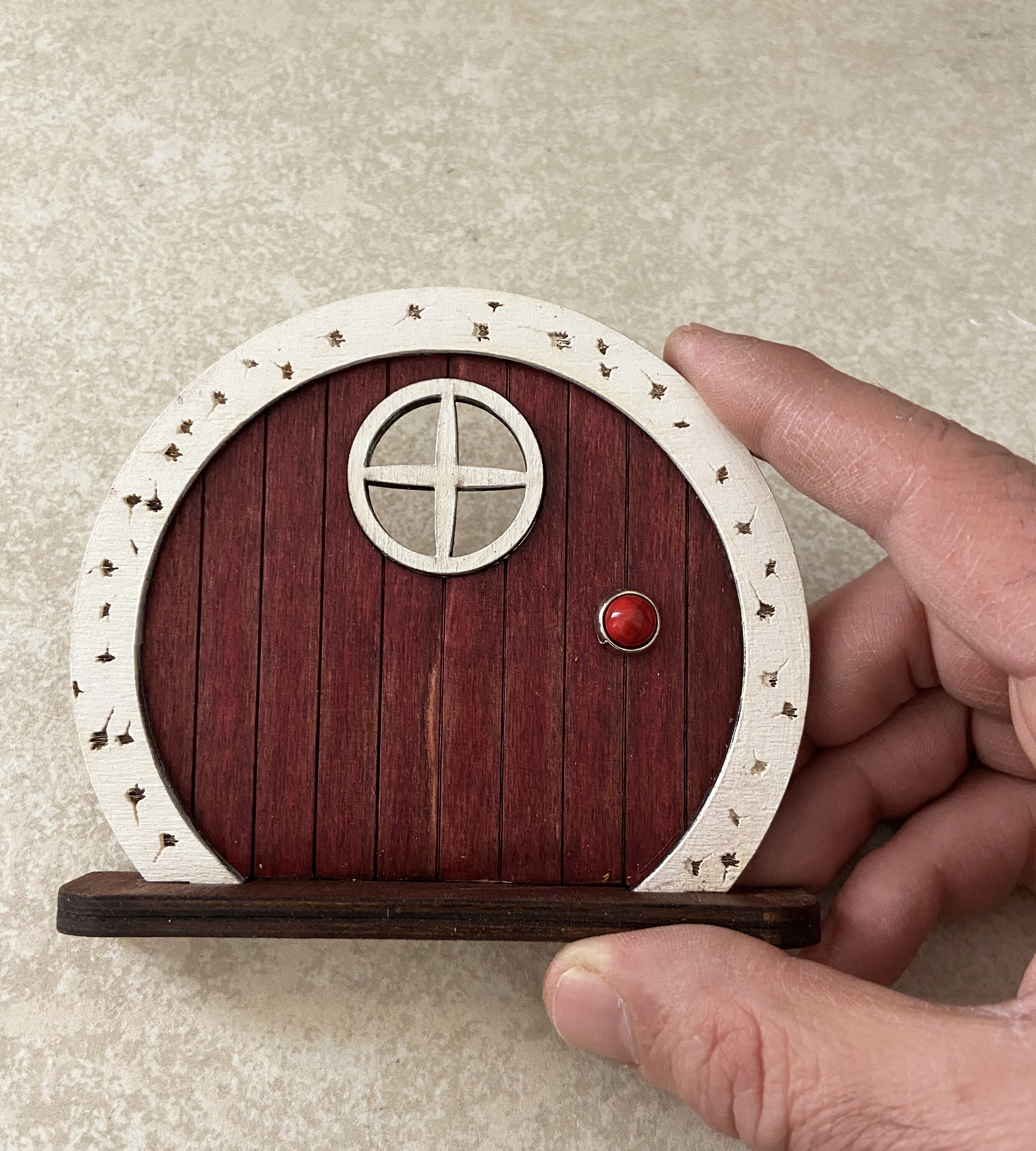 Round Fairy Door, Miniature Door to the Elf World, Door to Fantasy ...