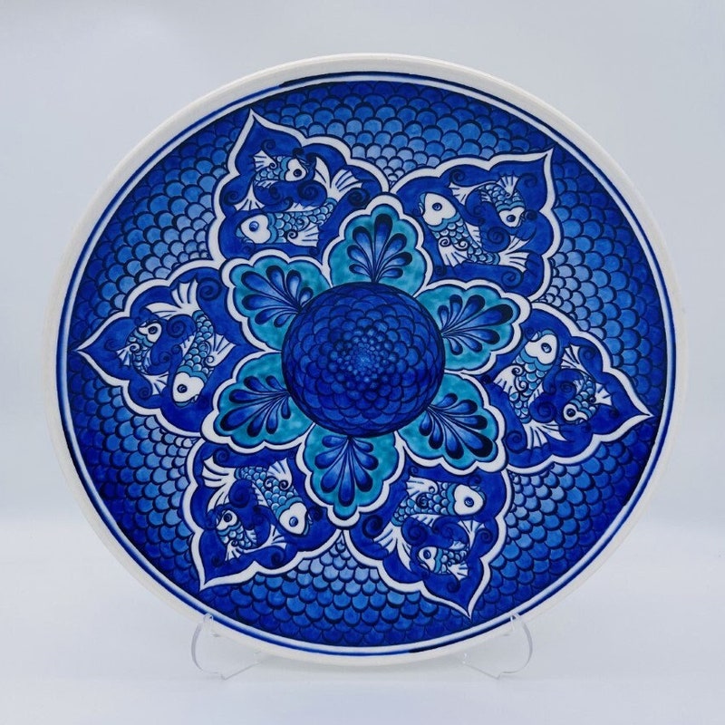Turkish Tile Plate - Etsy
