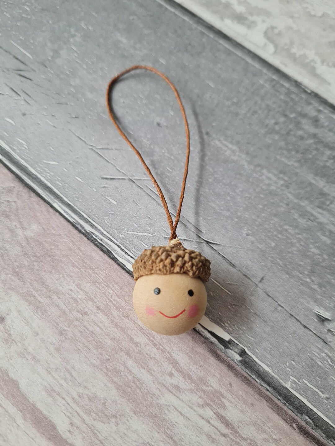 Mini Acorn Head Hanger Autumn Fall Decor - Etsy UK
