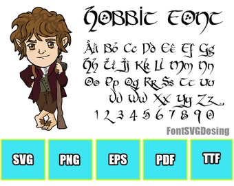 Lord the Rings Font | Etsy Canada