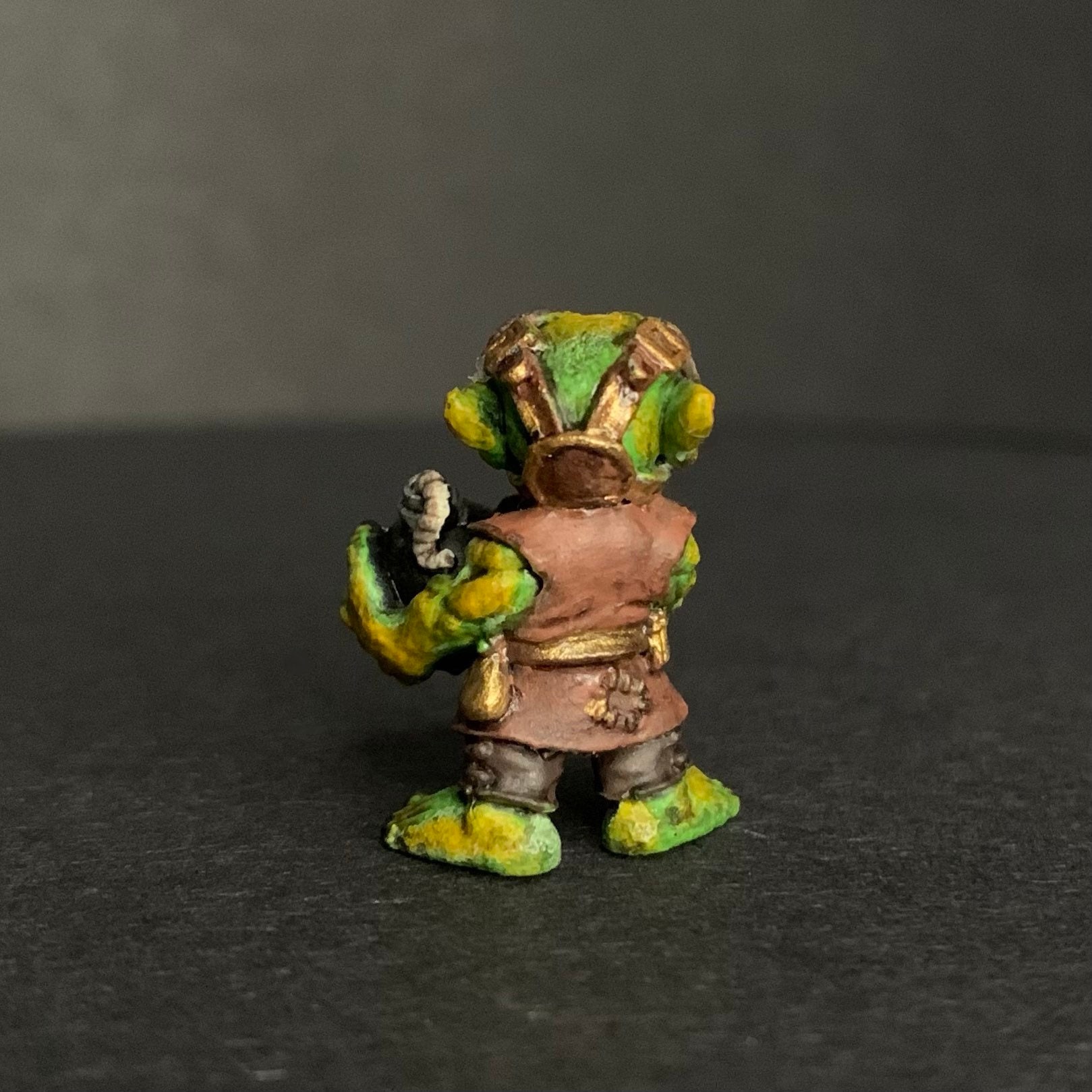 D&D Painted Goblin Bomber, Dnd Miniatures, Dnd Character , 32mm Scale ...