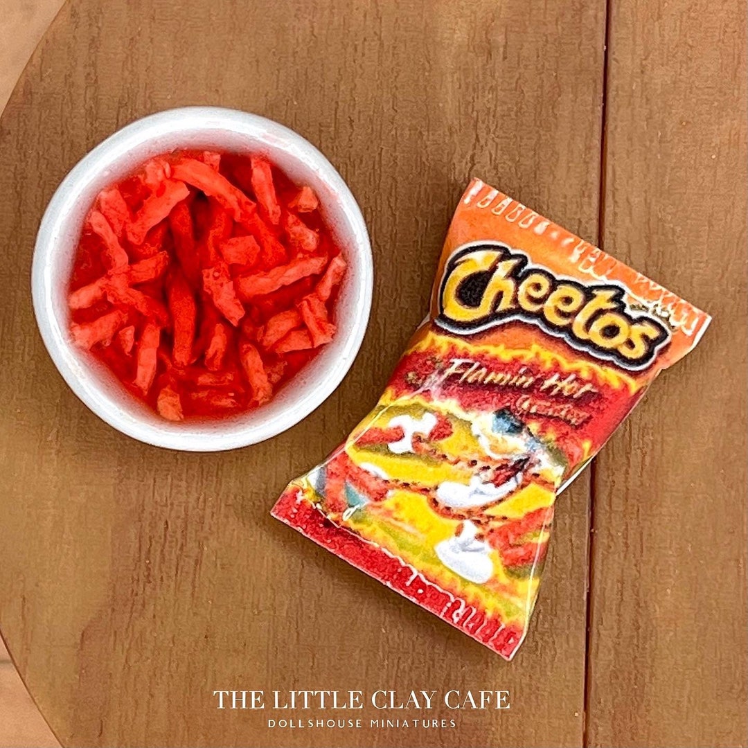 1/12 Dollhouse Cheetos , Dollshouse Miniatures, Dollshouse Food, 1/12 ...