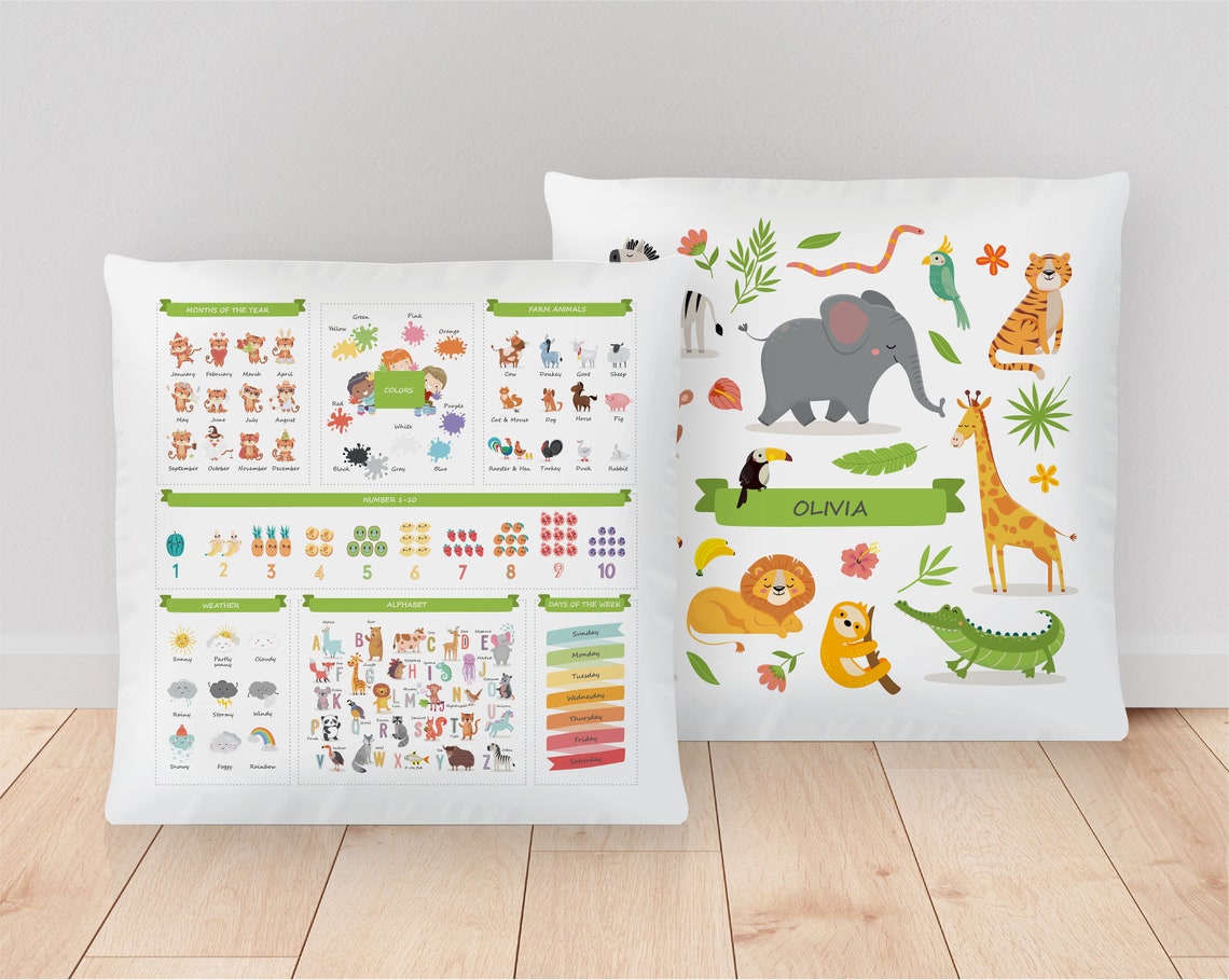 Learning Pillow Png, Toddler 1-3 Years Old, Learning Pillow Sublimation ...