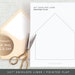 Envelope Liner 5x7 Rounded Flap, Envelope Liner Template, Envelope ...