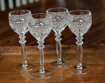 Crystal Port Glasses - Etsy