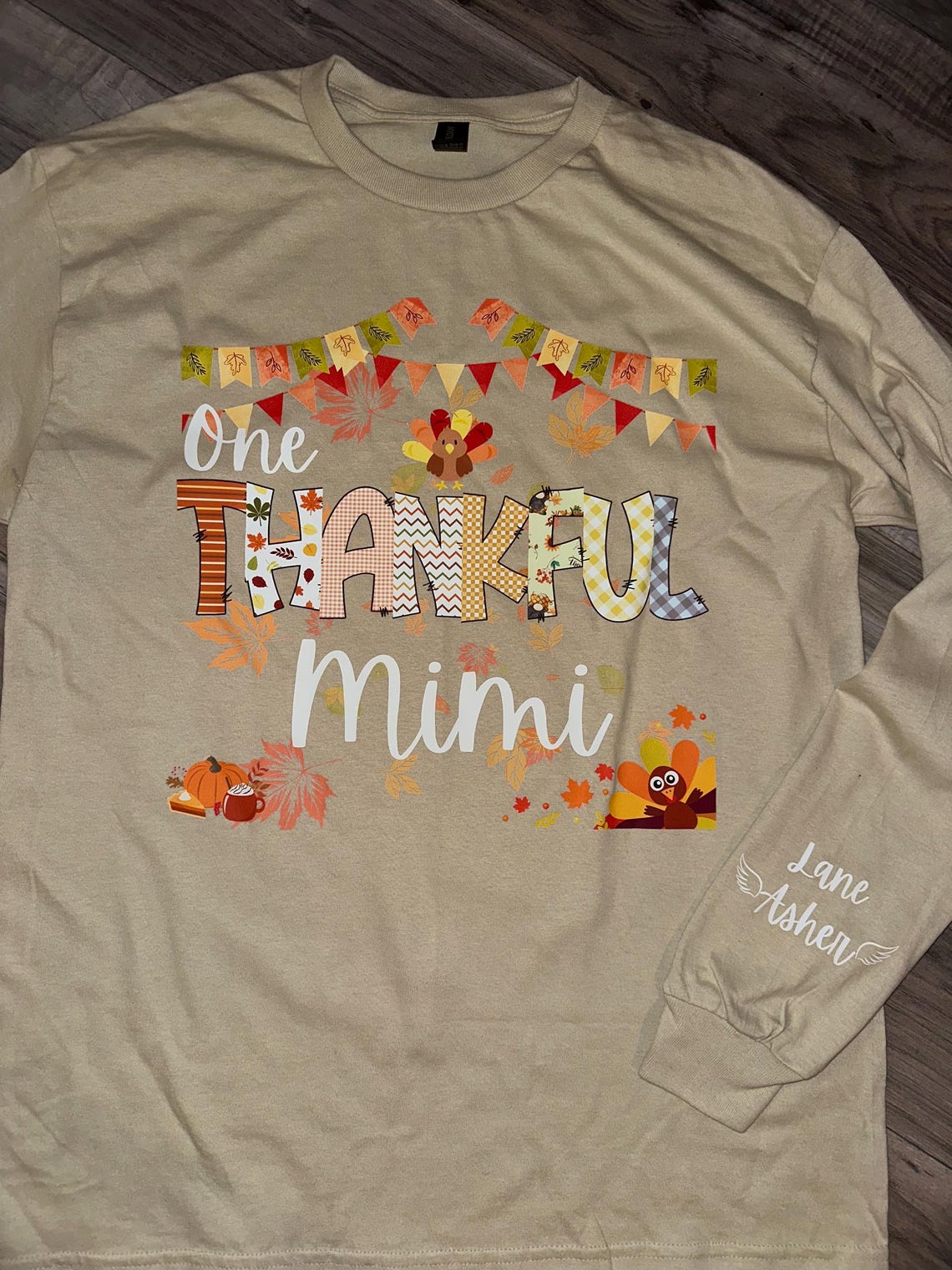 One Thankful Mimi PNG - Etsy