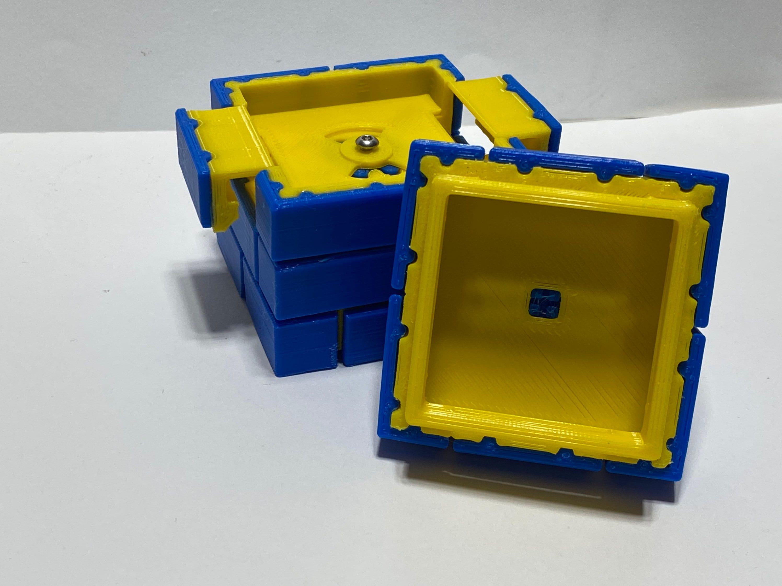 Brick Block Puzzle Box - Etsy