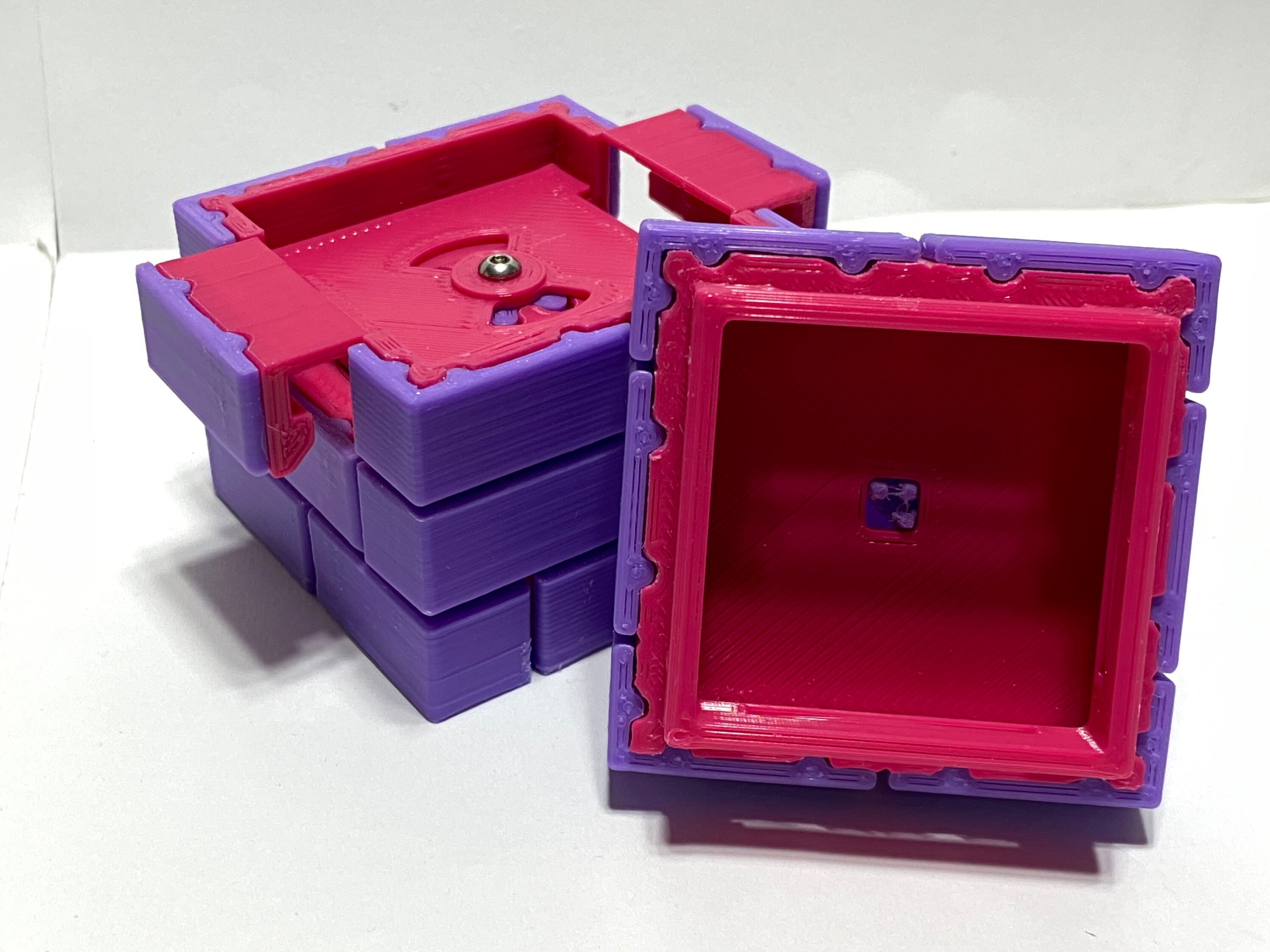 Brick Block Puzzle Box - Etsy