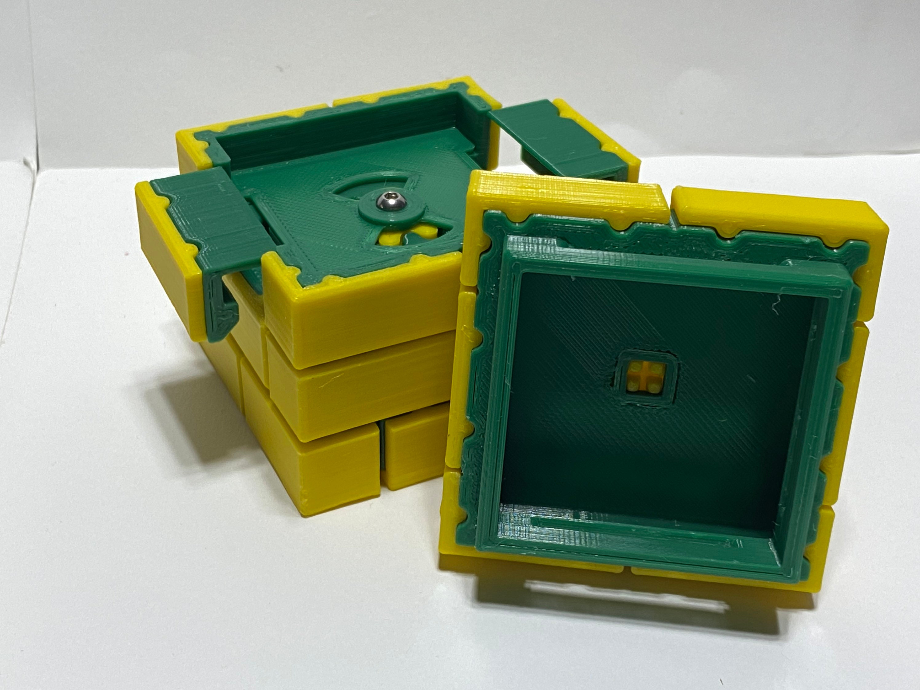 Brick Block Puzzle Box - Etsy