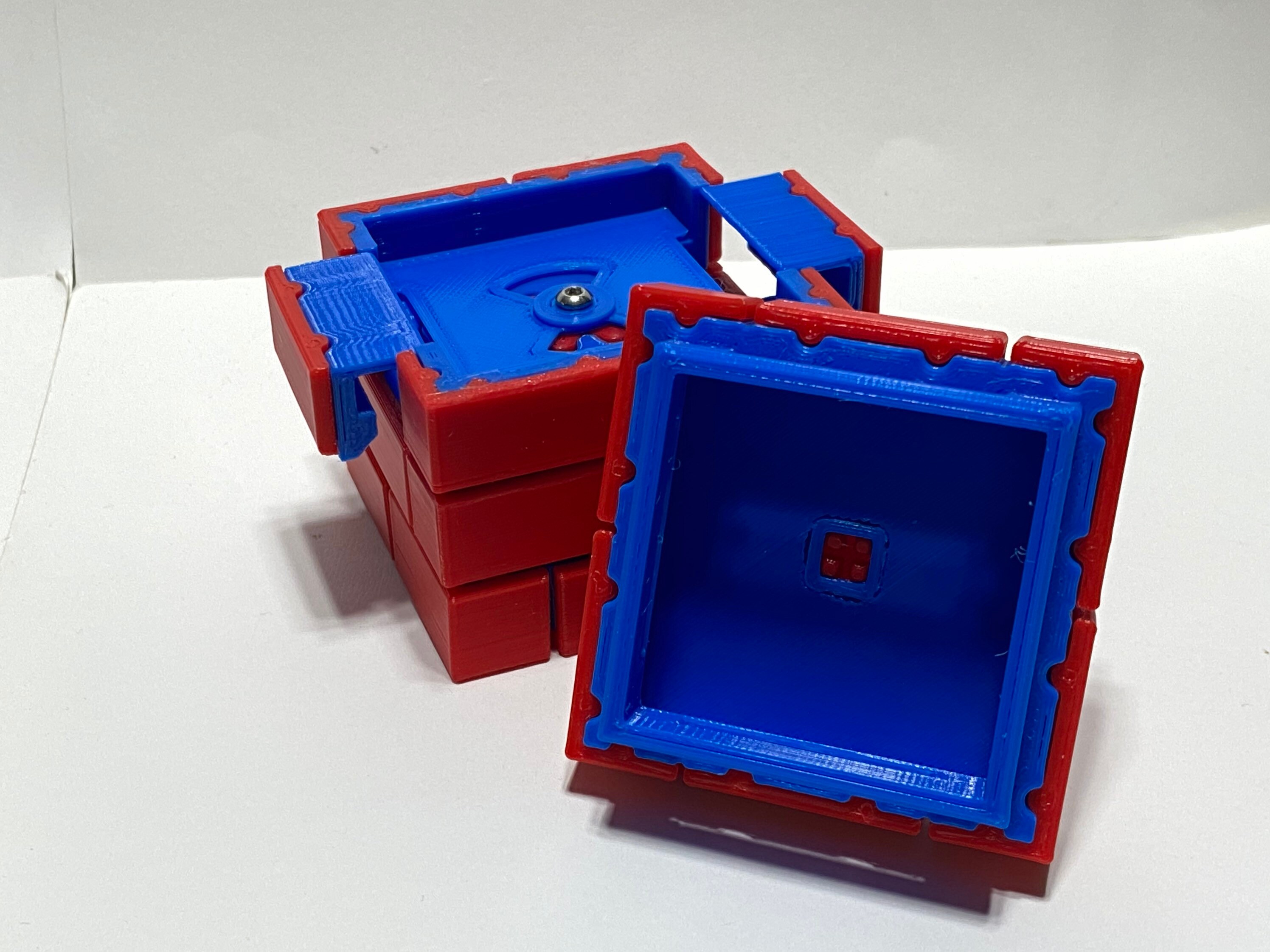 Brick Block Puzzle Box - Etsy